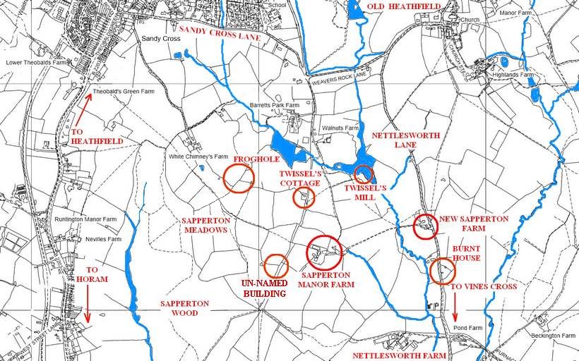 Gilbert Family History - Little Saperton, Heathfield, East Sussex